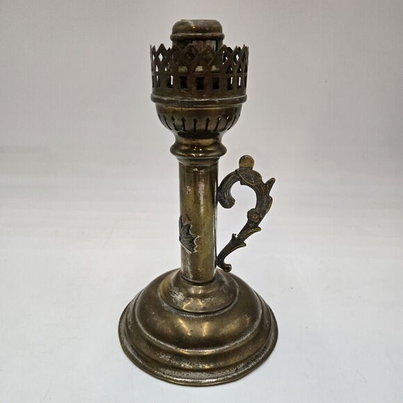 Accents | Vintageantique Russian Brass Spring Loaded Candlestick Holder ...